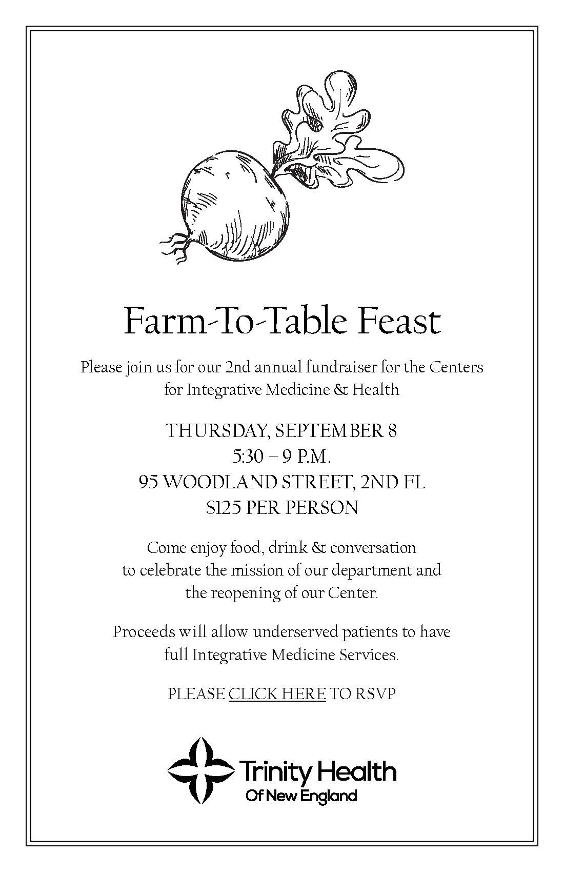 Integrative Medicine Farm to Table Events Integrative Medicine Farm to Table Events
